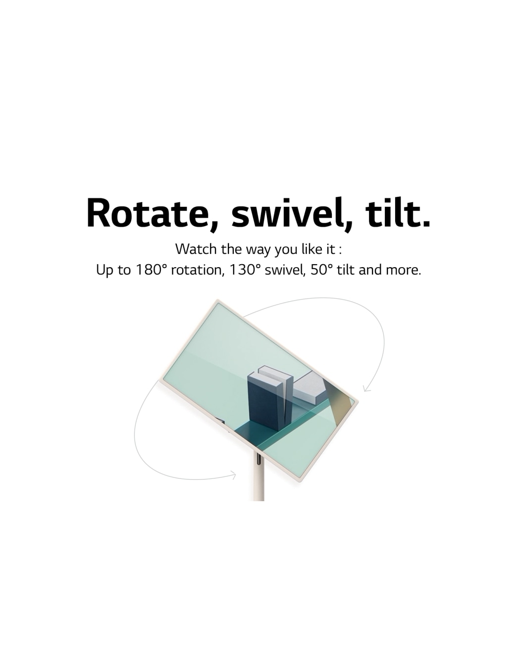 StanbyME Rollable Smart Touch Screen With 3hr Battery 27ART10AKPL LG CA