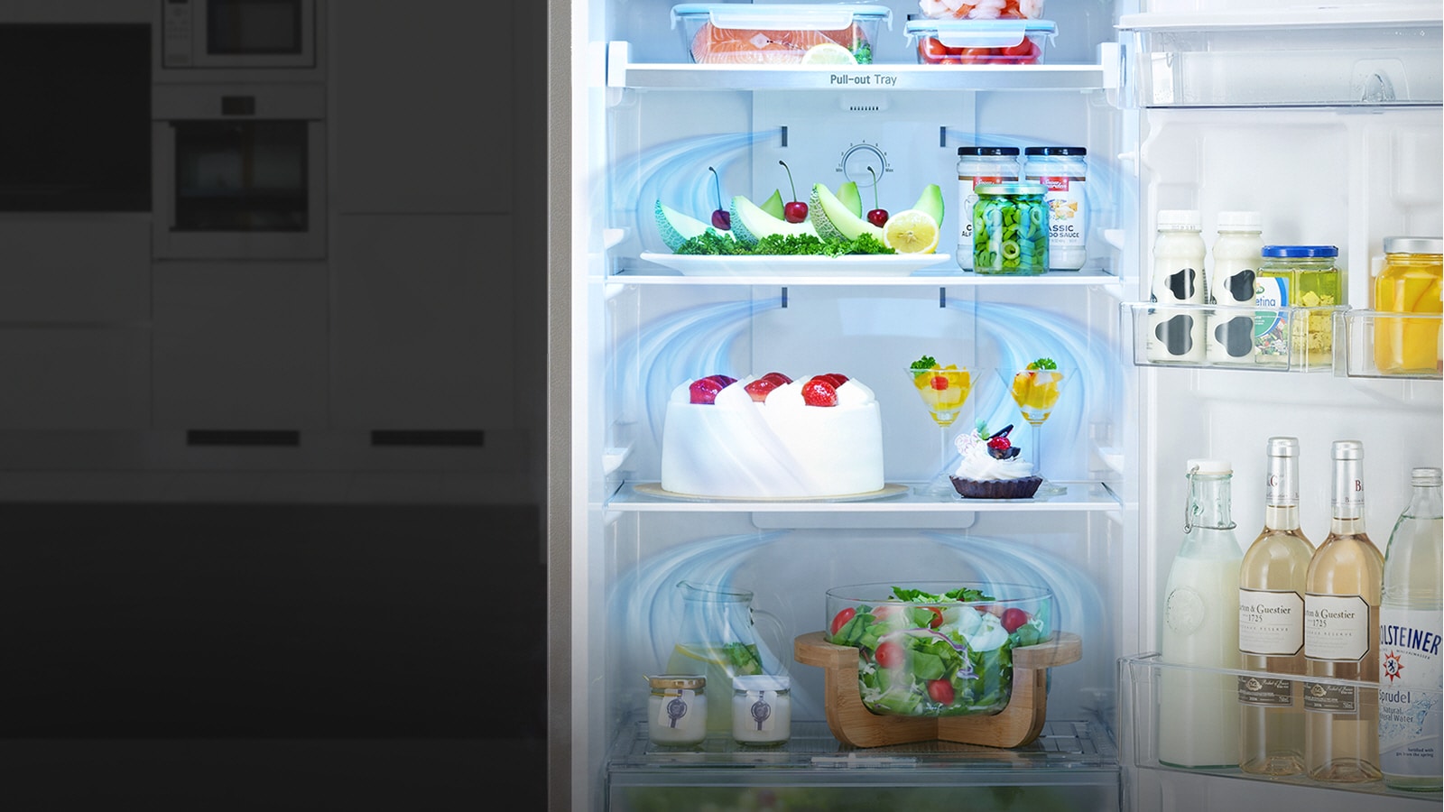 LG GN-B262SQCL Multi Air Flow Refrigerator | LG UAE