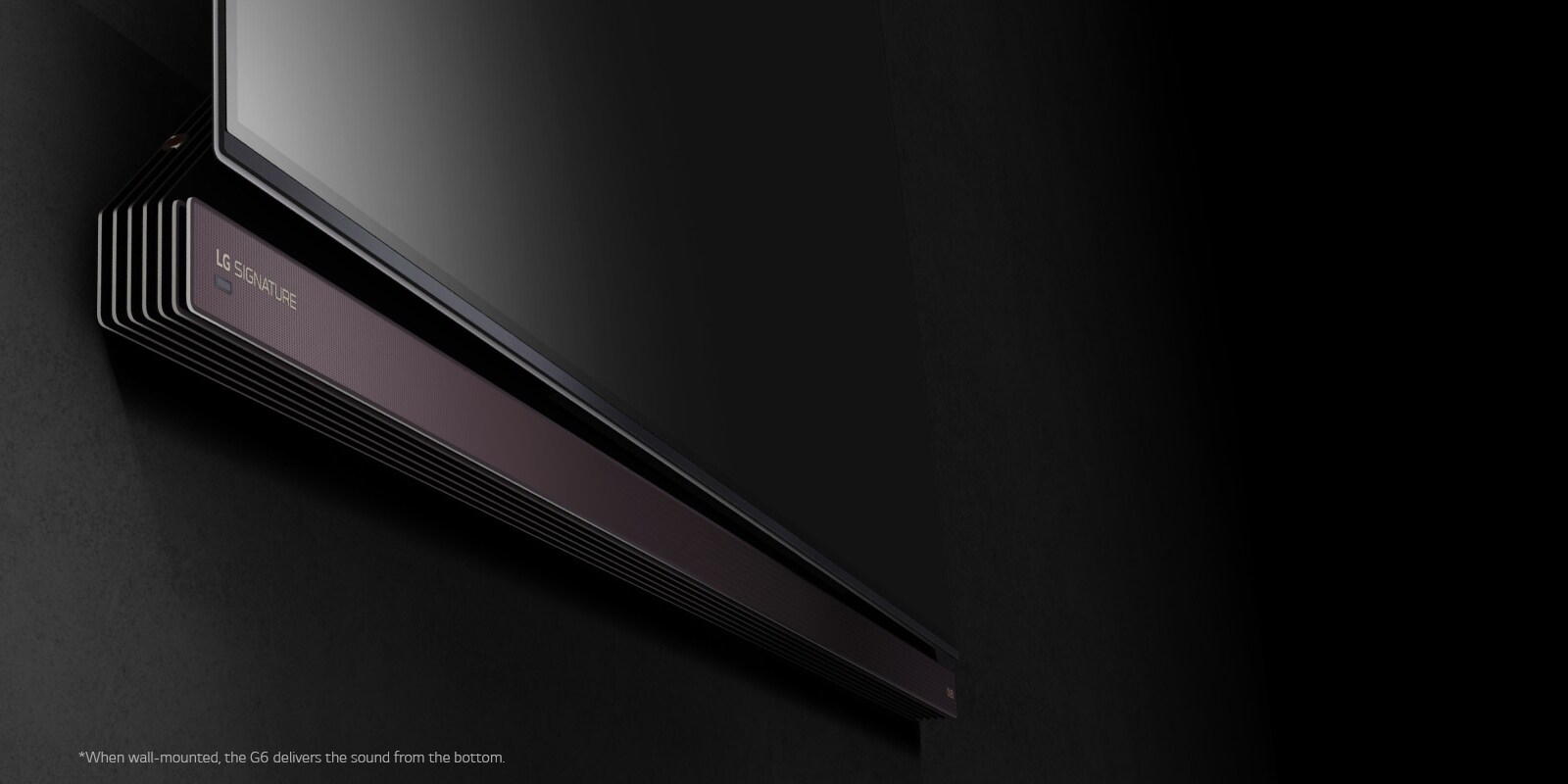 LG SIGNATURE OLED TV - OLED65G6V-T