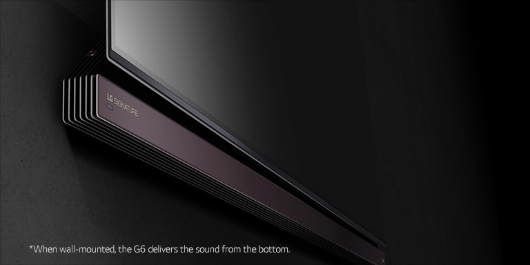 LG SIGNATURE OLED TV - OLED65G6V-T