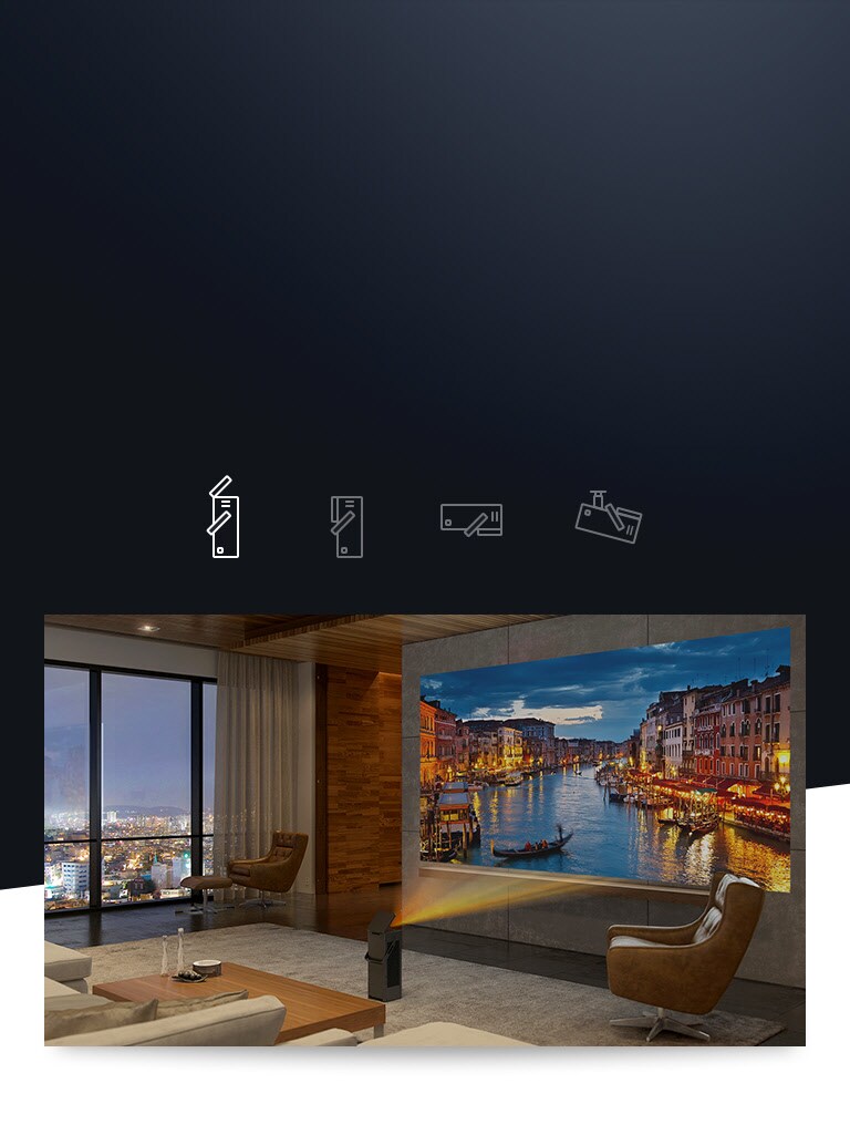 LG 4K UHD Laser Projector | LG UAE