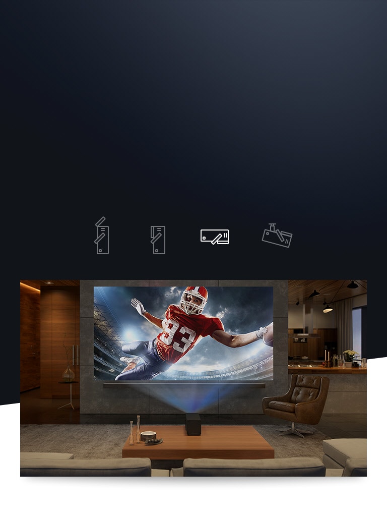 LG 4K UHD Laser Projector | LG UAE