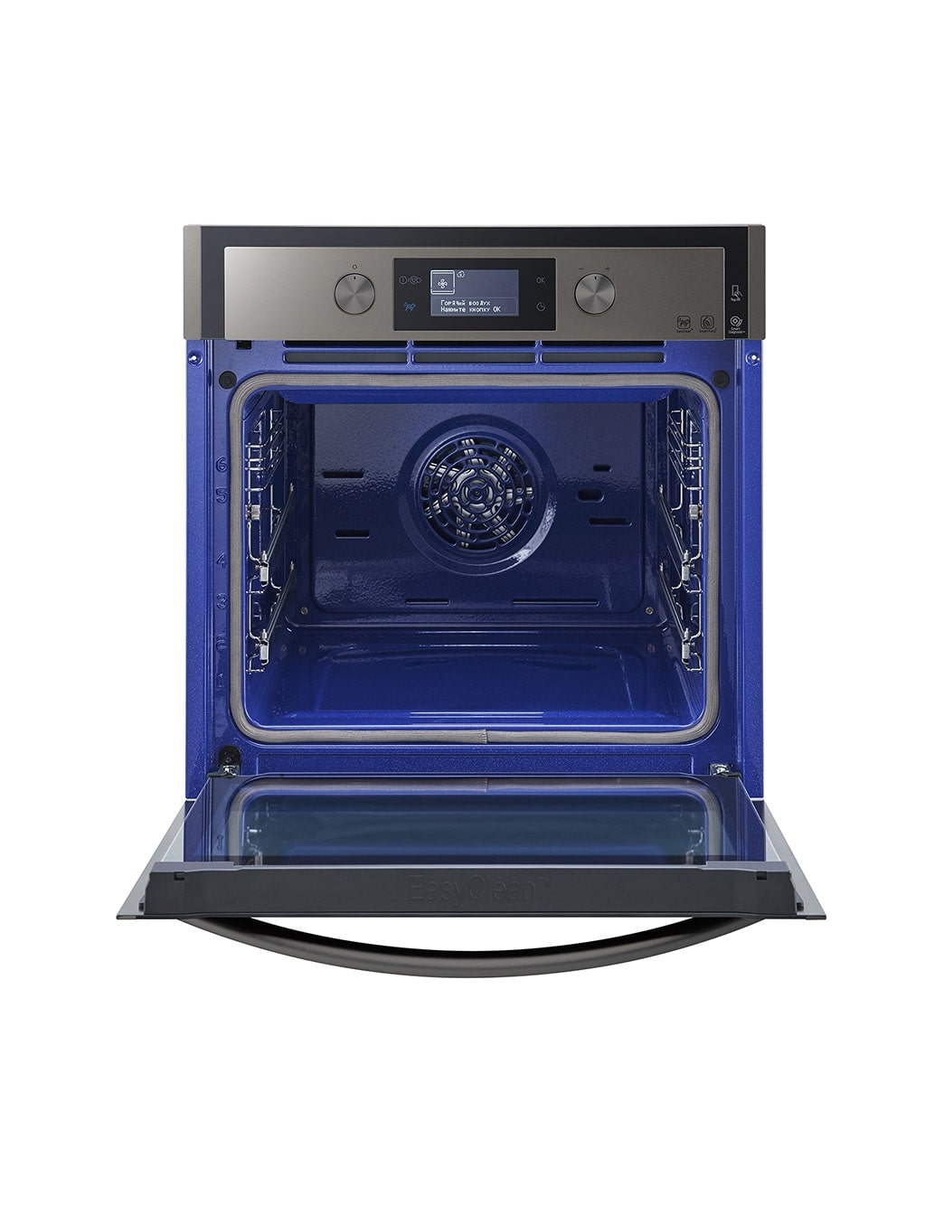 LG Built-in Wall Oven, 67L, Black & Steel | LG UAE