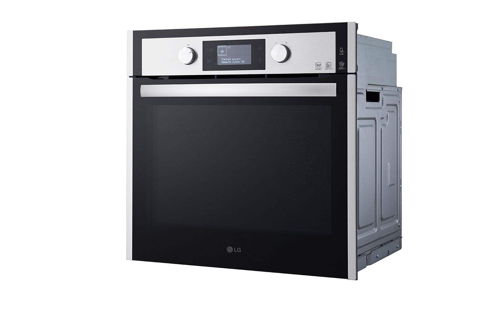 LG Built-in Wall Oven, 67L, Black & Silver | LG UAE