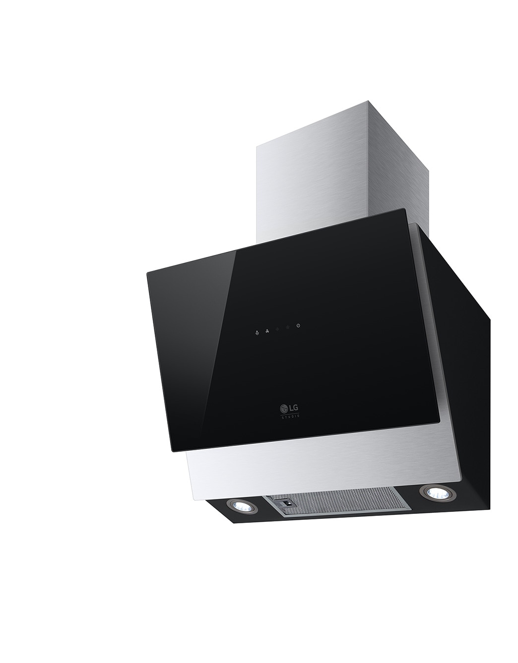 LG Vertical Kitchen Hood with Seamless Black Glass | LG UAE