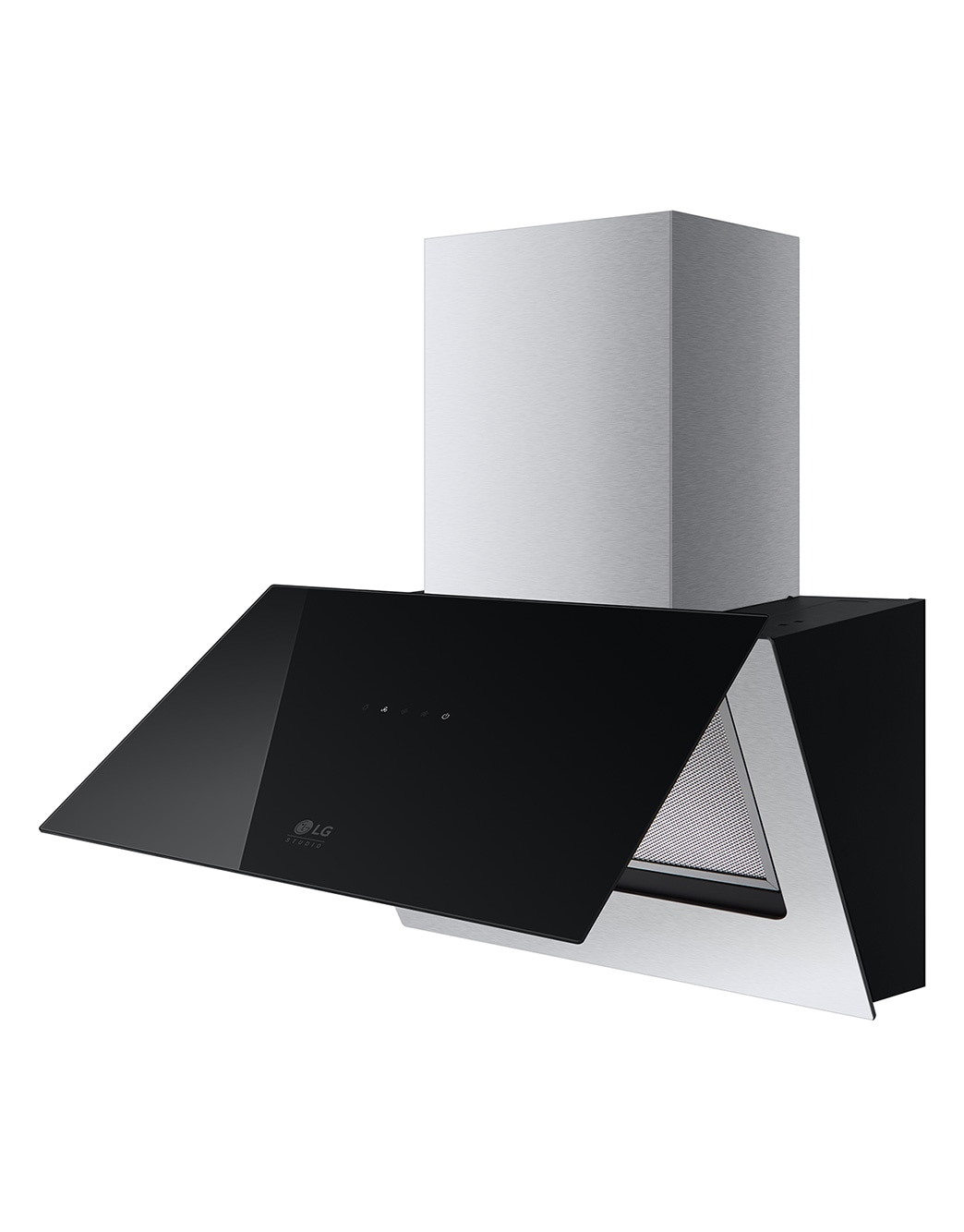 LG Vertical Kitchen Hood with Seamless Black Glass | LG UAE