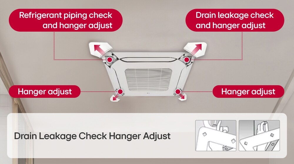 Ceiling Mounted Cassette - Single Split - HVAC | Business | LG UAE
