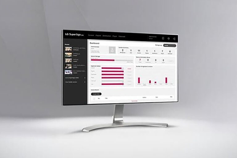 LG SuperSign Digital Signage Software | LG UAE Business