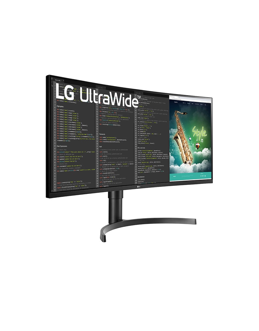 LG 35 Inch UltraWide Curved Monitor With USB C | LG UAE