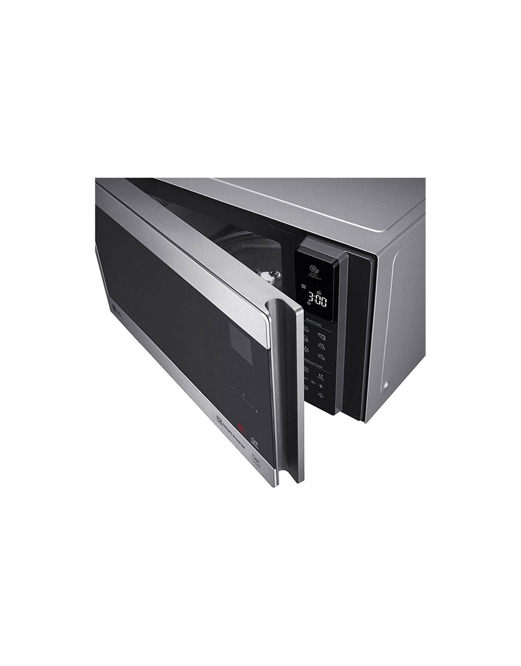 LG Black & Steel Microwave, Smart Inverter, 42L | LG UAE