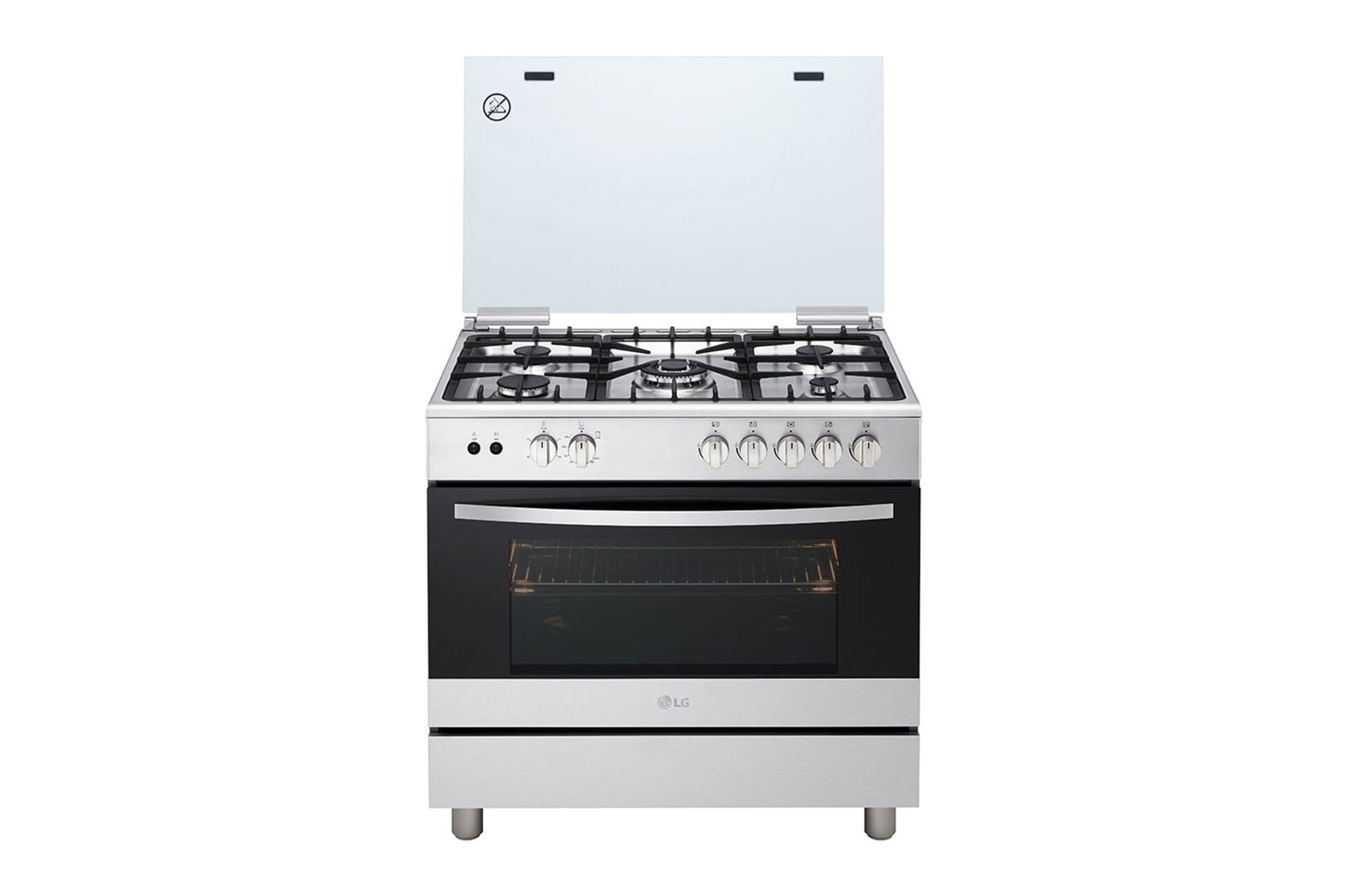 90cm Gas Cooker with Rotisserie Grill | LG UAE