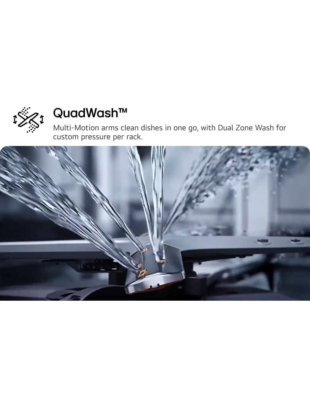 14 Places QuadWash™ Dishwasher, DFC287HMS | LG UAE