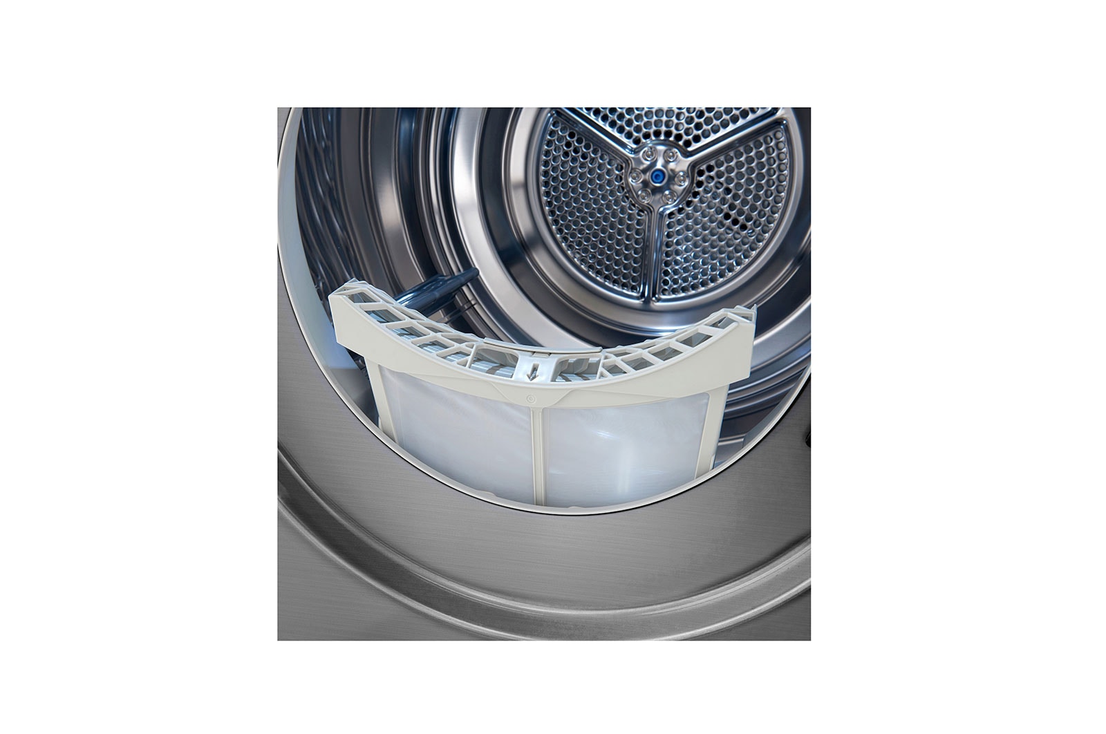 LG Sensor Dryer 9kg, Dual Inverter, Silver | LG UAE