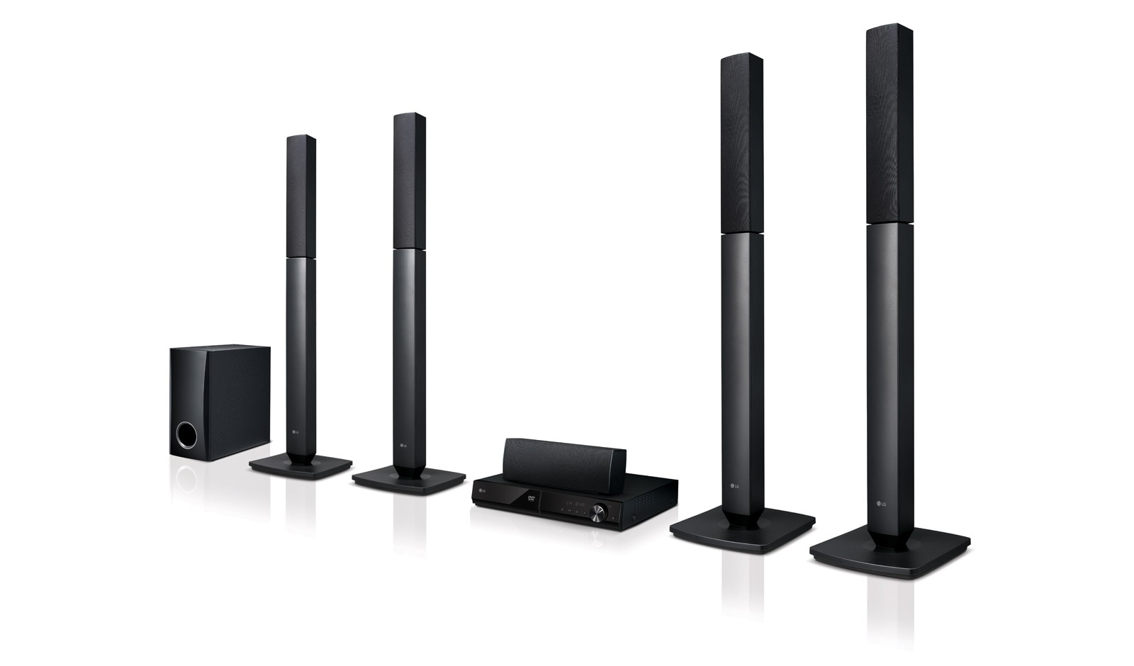 LG Sound System LHD457 - Size (360x58x293) | LG UAE