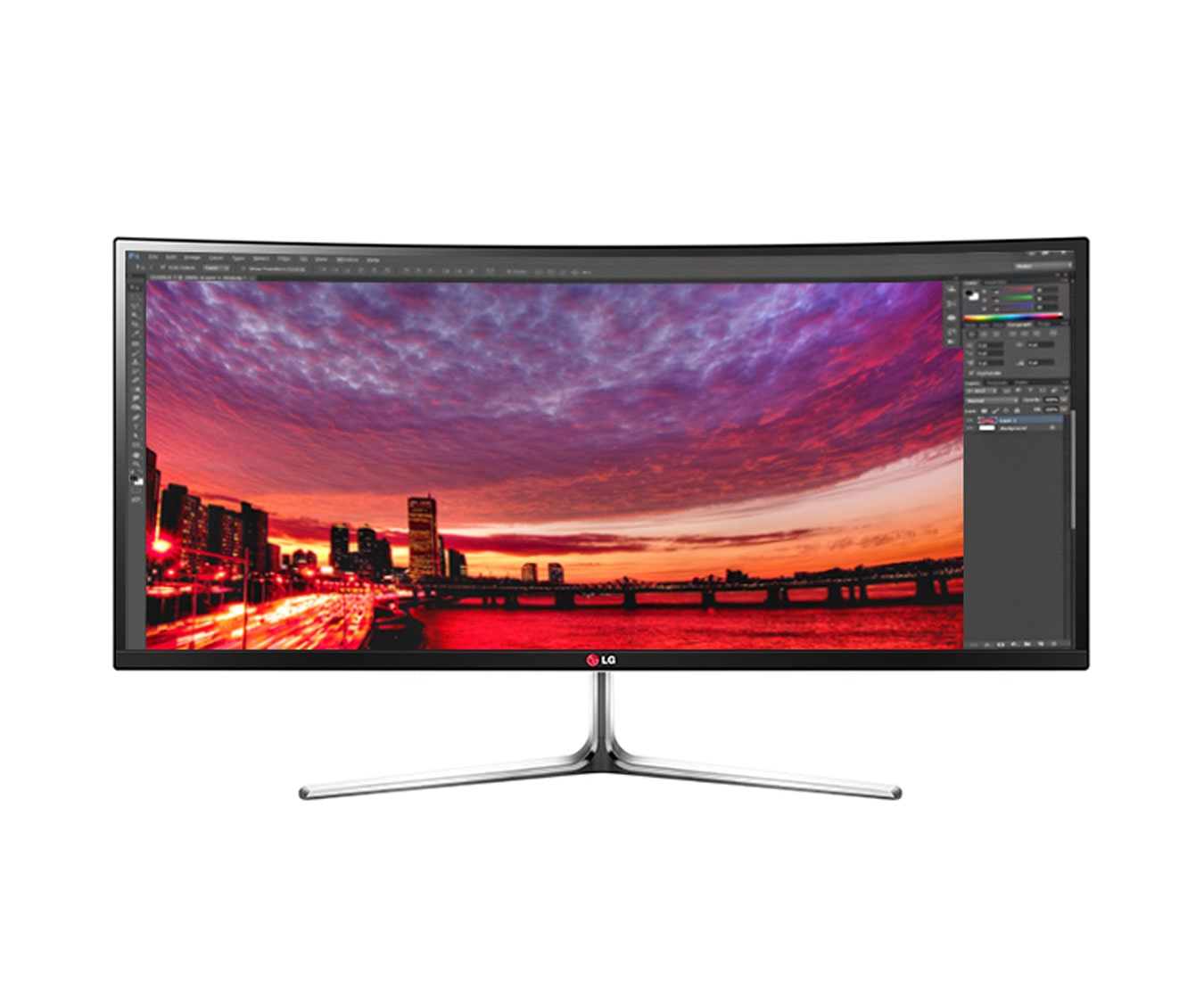 LG 21:9 Curved Ultrawide Monitor 34UC97 I LG UAE