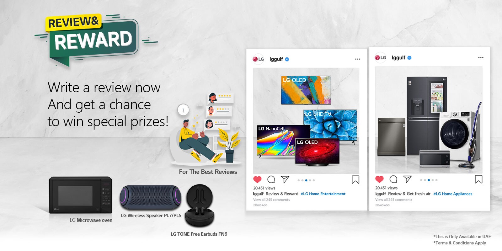 LG Consumer Electronics: TVs, Home Entertainment & Appliances | LG UAE