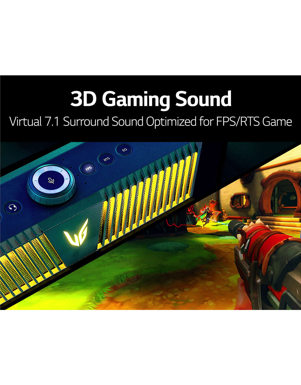 LG UltraGear™ Gaming Speaker - 7.1 Surround Sound | LG UAE