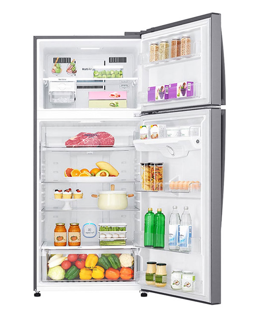 LG Large Top Mount Fridge, Smart Inverter, 592L | LG UAE