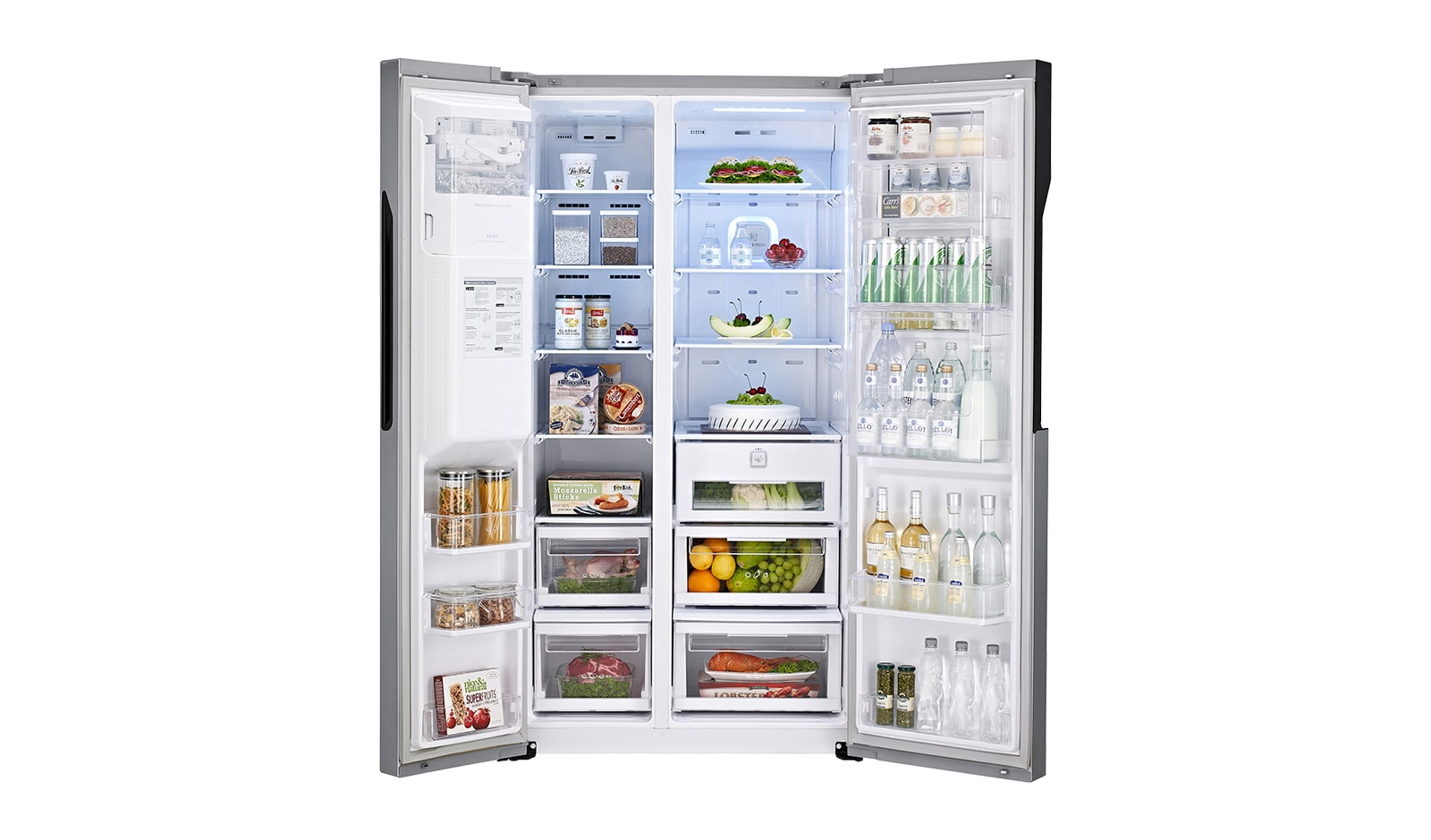 LG GR-J257JSXN - Refrigerators - Side by Side Refrigerators - LG ...