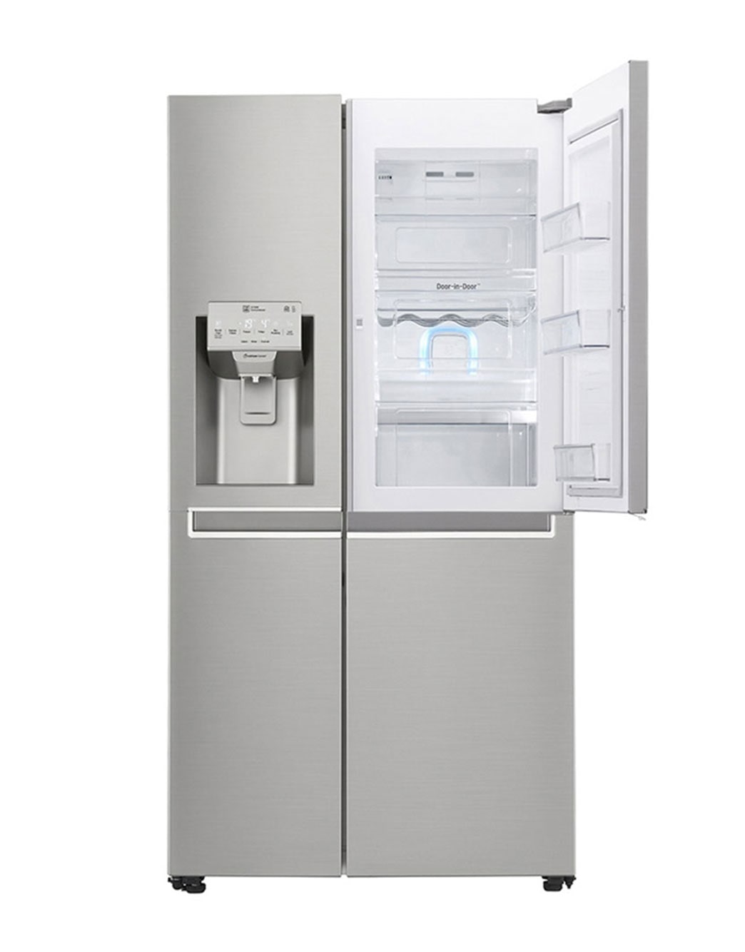 LG Mega Capacity Side-by-Side Refrigerator with New Door-in-Door™ | LG UAE