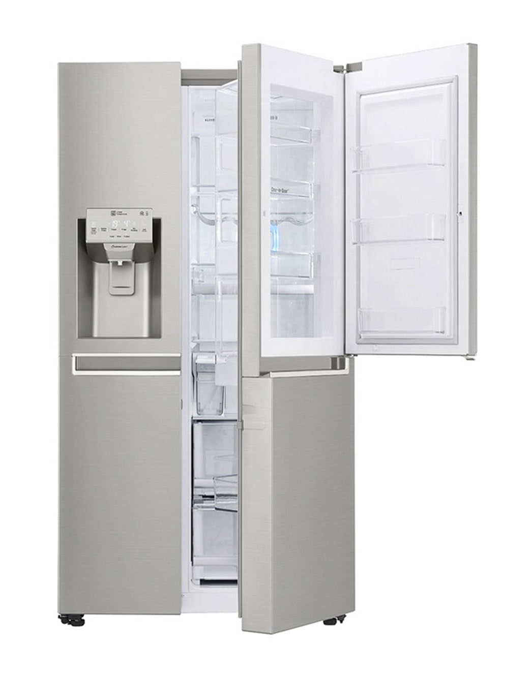 LG Mega Capacity Side-by-Side Refrigerator with New Door-in-Door™ | LG UAE