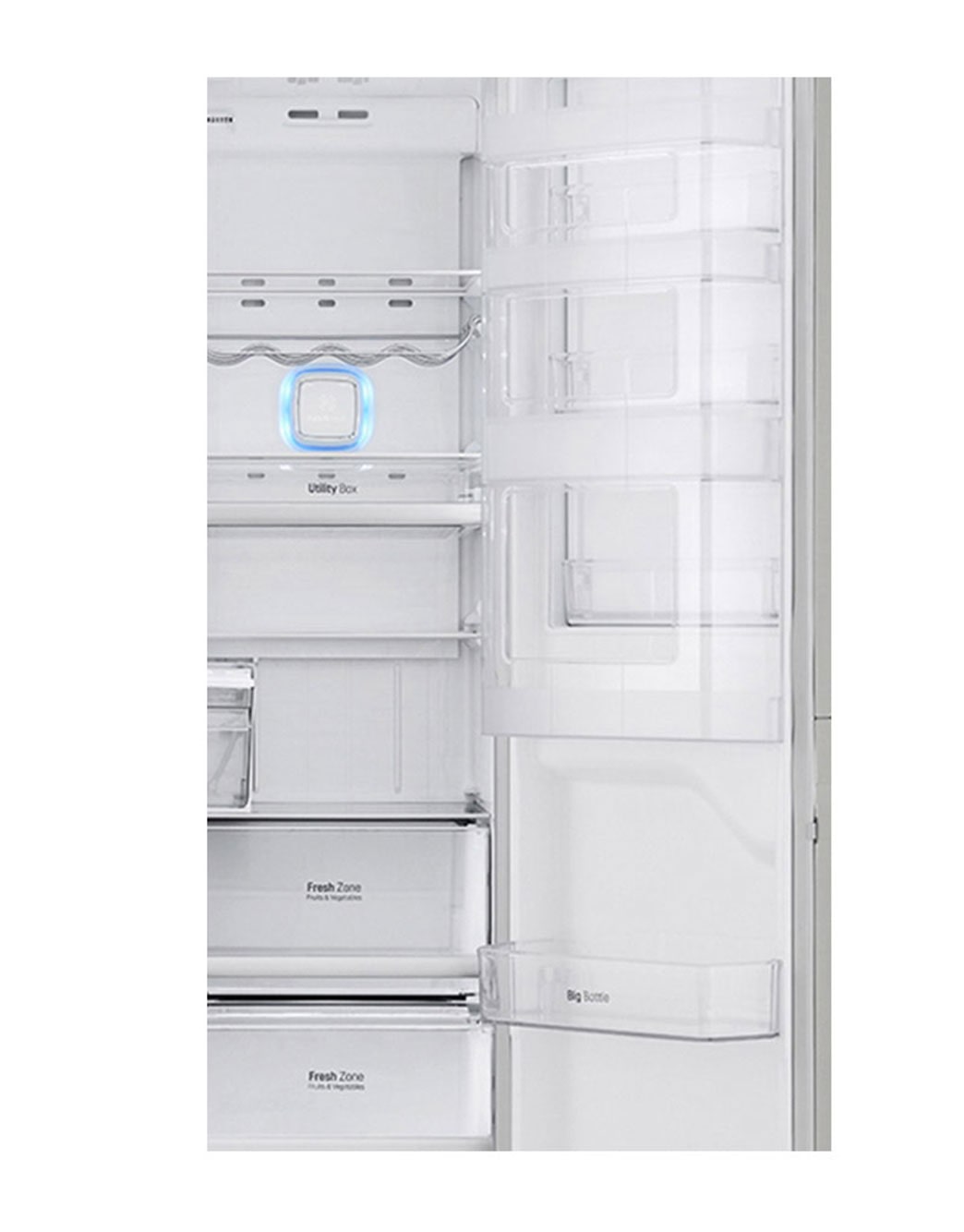 LG Mega Capacity Side-by-Side Refrigerator with New Door-in-Door™ | LG UAE