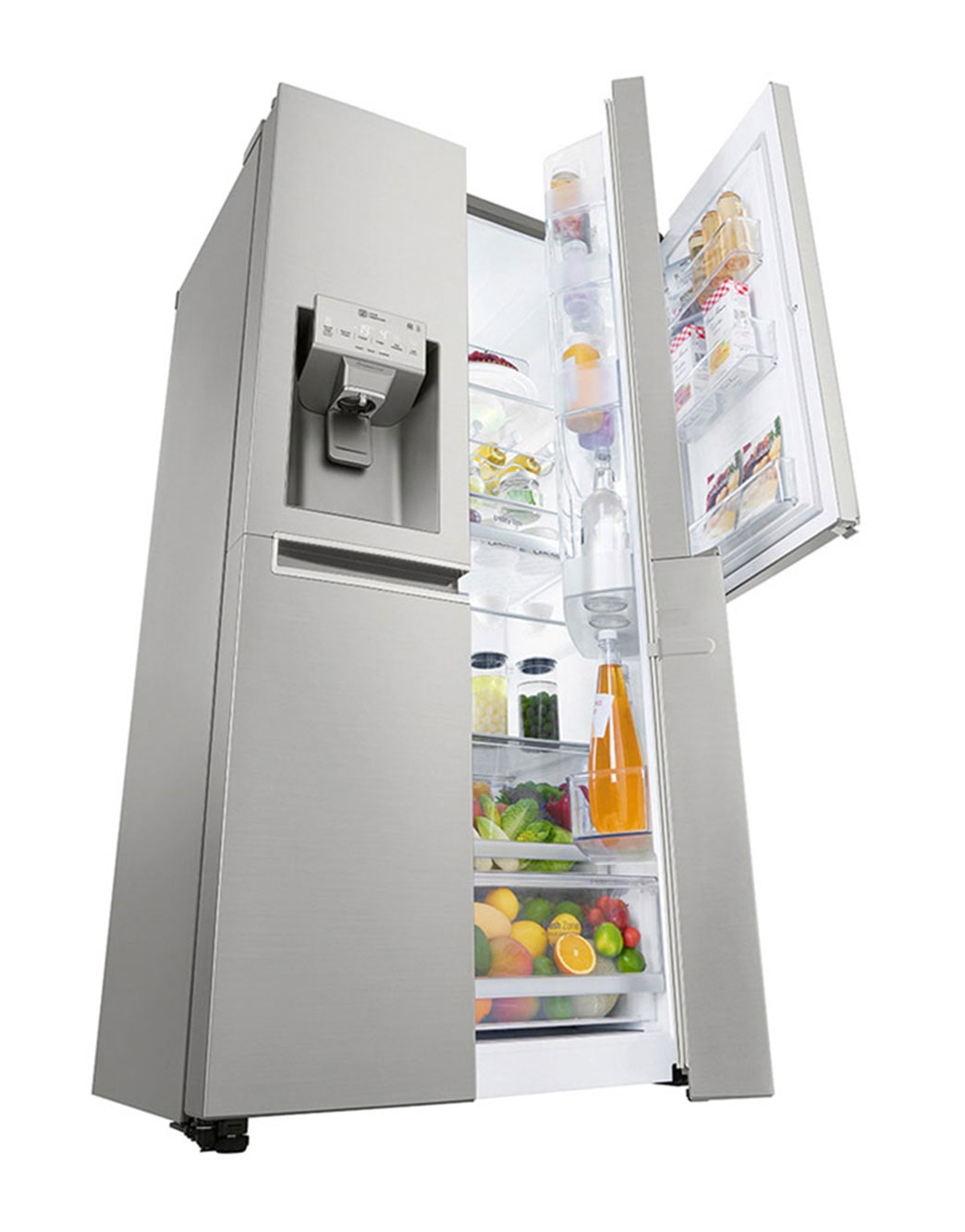 LG Mega Capacity Side-by-Side Refrigerator with New Door-in-Door™ | LG UAE