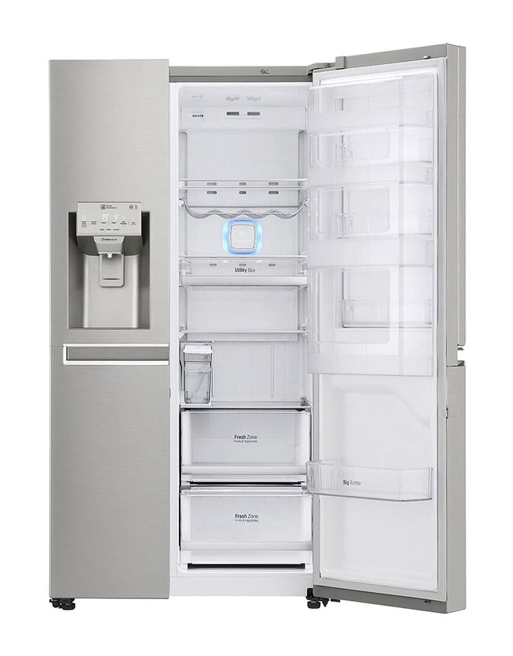 LG Mega Capacity Side-by-Side Refrigerator with New Door-in-Door™ | LG UAE