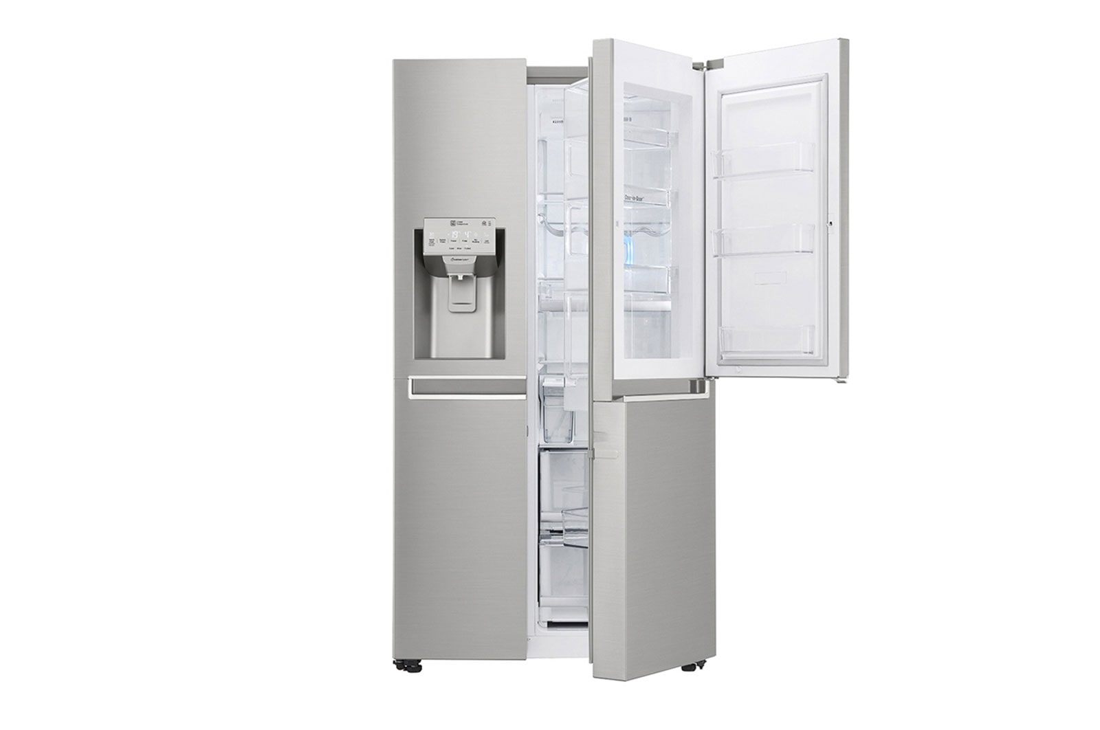 LG Mega Capacity Side-by-Side Refrigerator with New Door-in-Door™ | LG UAE