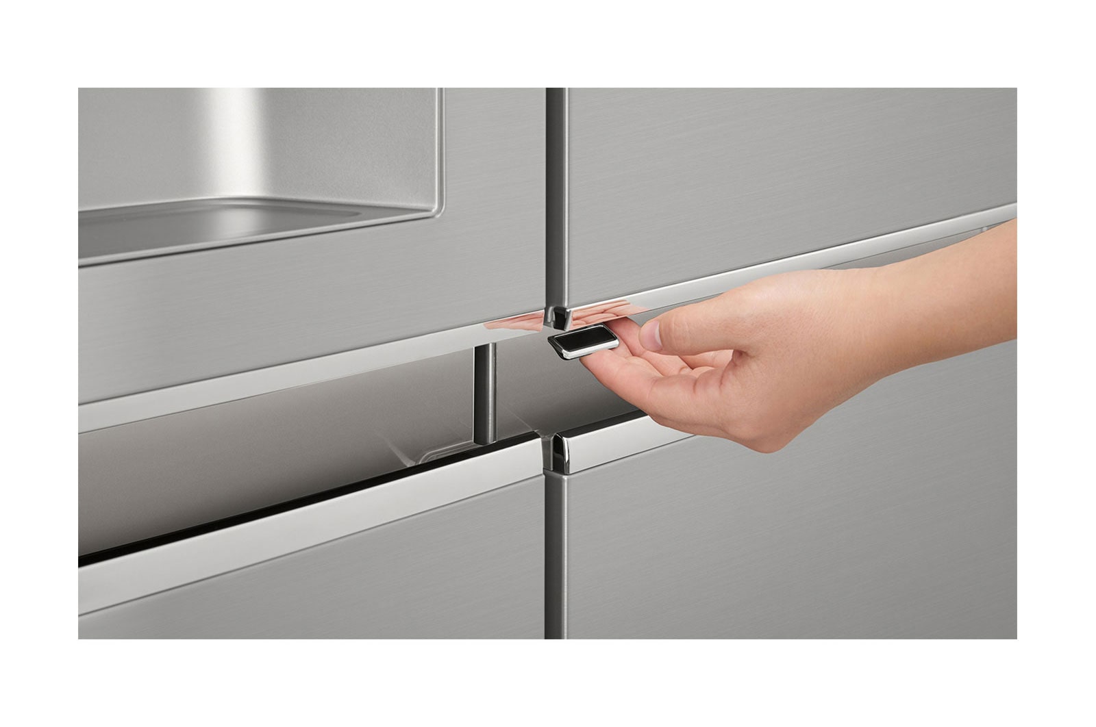LG Mega Capacity Side-by-Side Refrigerator with New Door-in-Door™ | LG UAE
