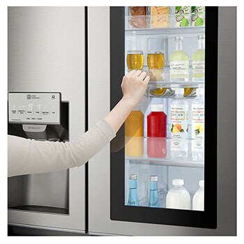 LG InstaView Door-in-Door™ Knock Knock Fridge | LG UAE