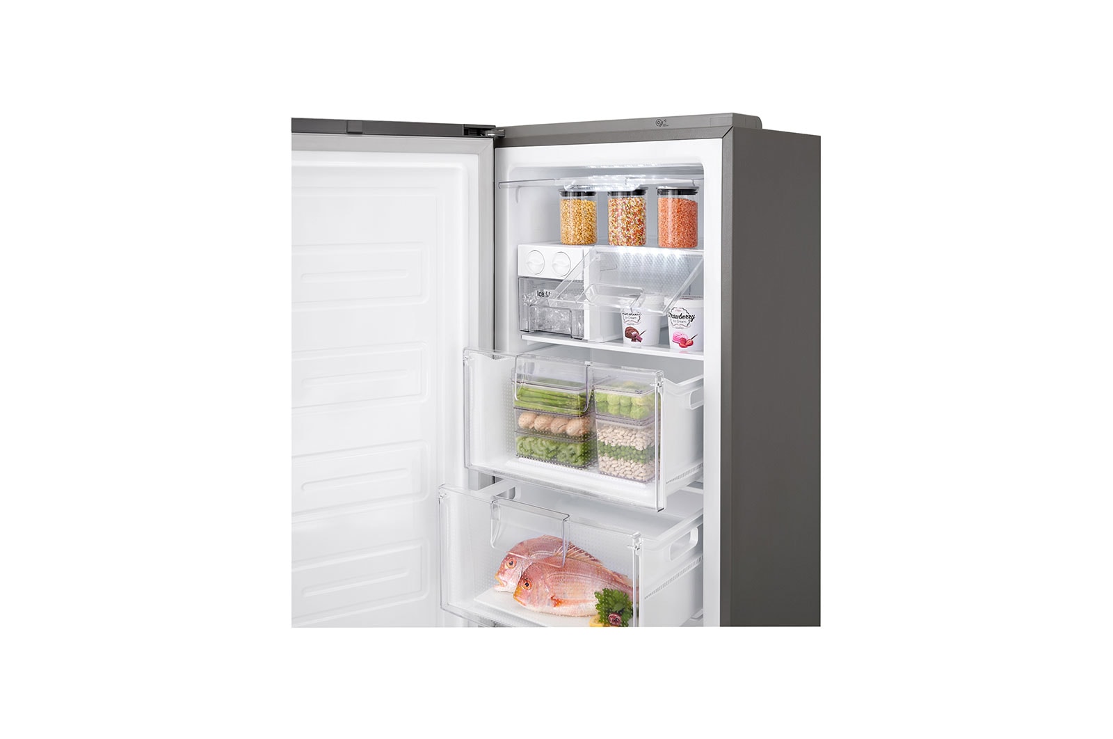 LG One Door Freezer, Inverter Linear Compressor, ThinQ | LG UAE