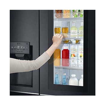 LG InstaView Door-in-Door™ Knock Knock Fridge | LG UAE