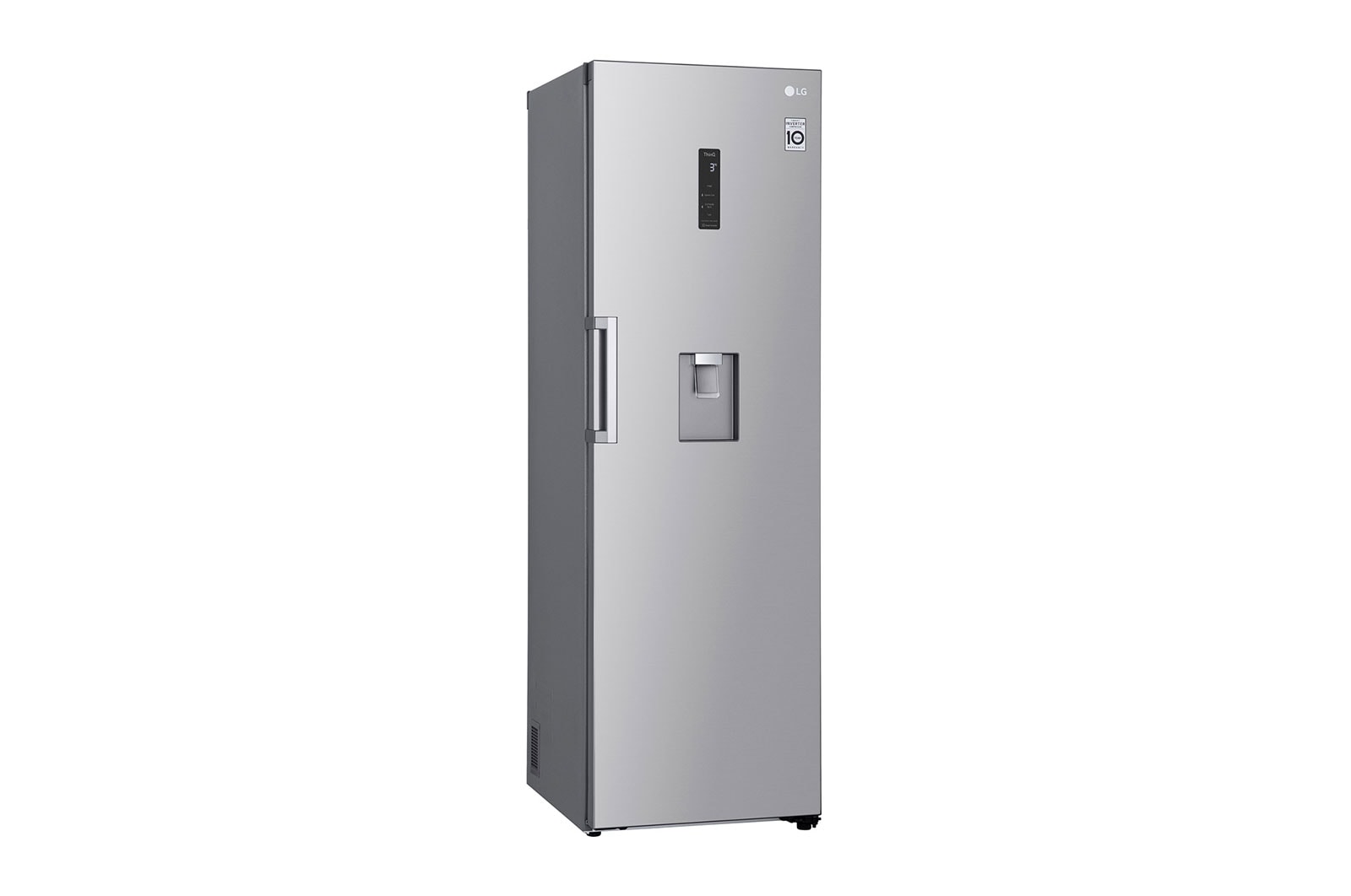 LG Single Door Fridge, 380L, Platinum Silver | LG UAE