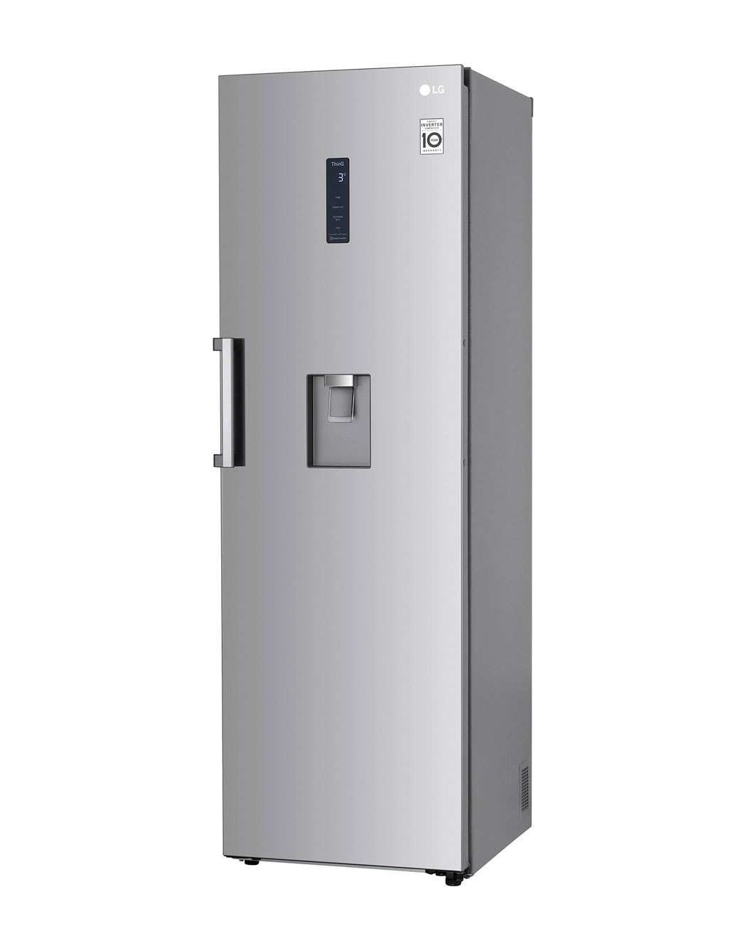 LG Single Door Fridge, 380L, Platinum Silver | LG UAE