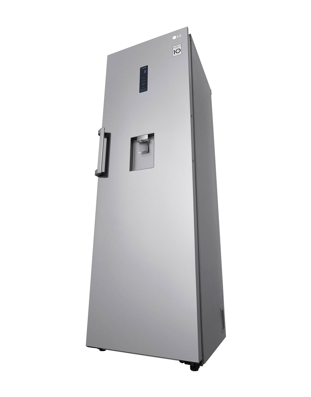 LG Single Door Fridge, 380L, Platinum Silver | LG UAE