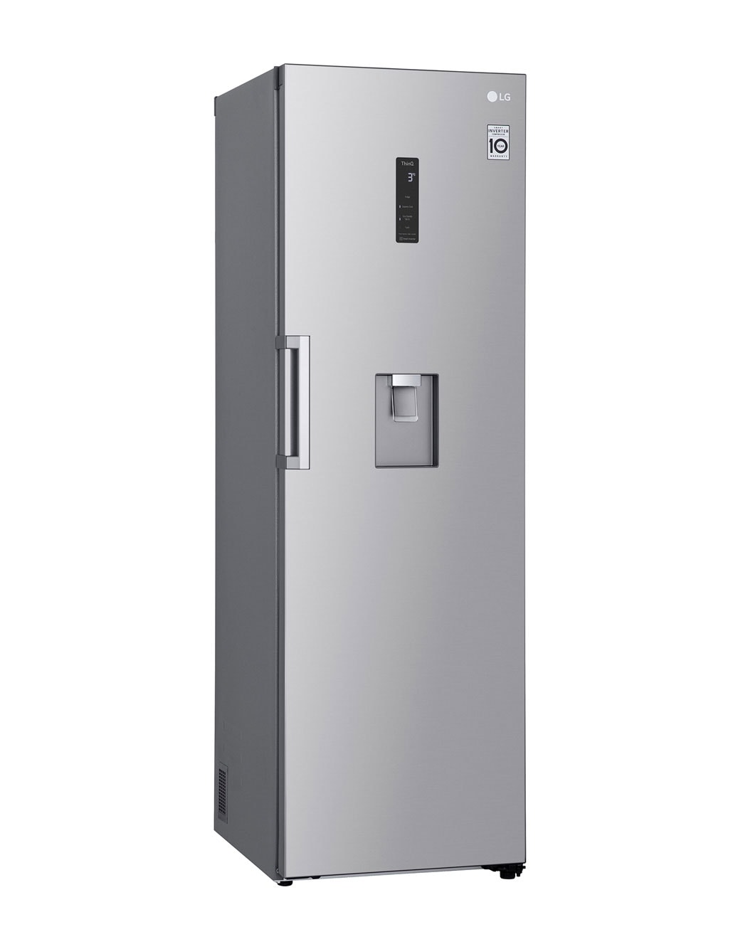 LG Single Door Fridge, 380L, Platinum Silver | LG UAE