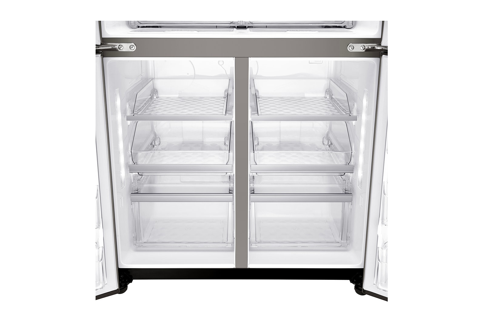 LG InstaView™ French Door Fridge, 716L, Steel | LG UAE