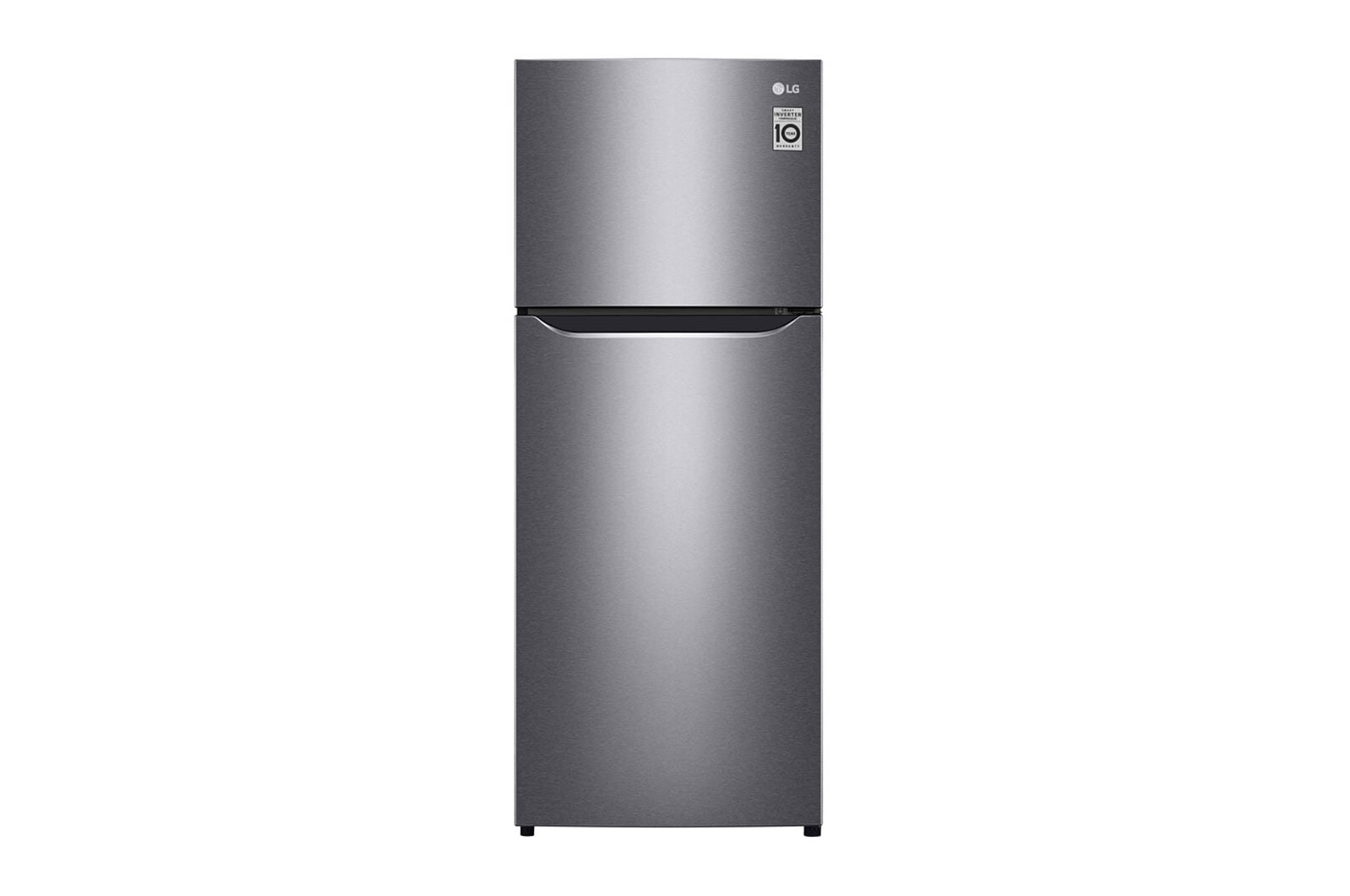 LG Top Mount Fridge, 234L, Platinum Silver | LG UAE