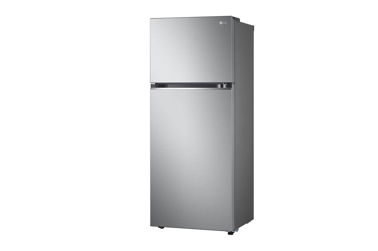 LG Top Mount Fridge, Smart Inverter, 375L, Silver | LG UAE