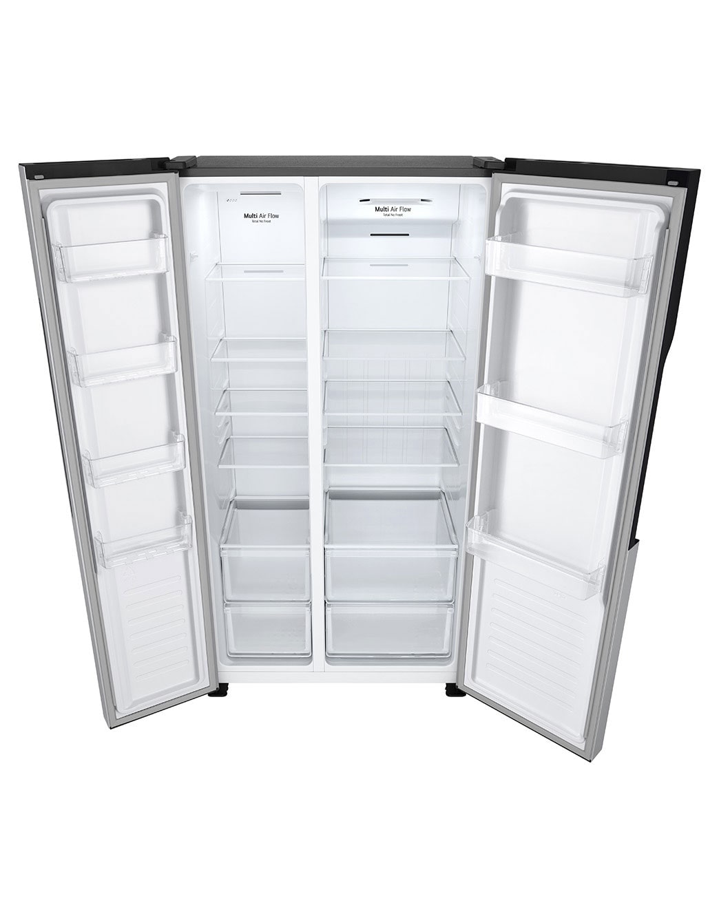 Side by Side LG Refrigerator 509L Touch LED Display | LG UAE