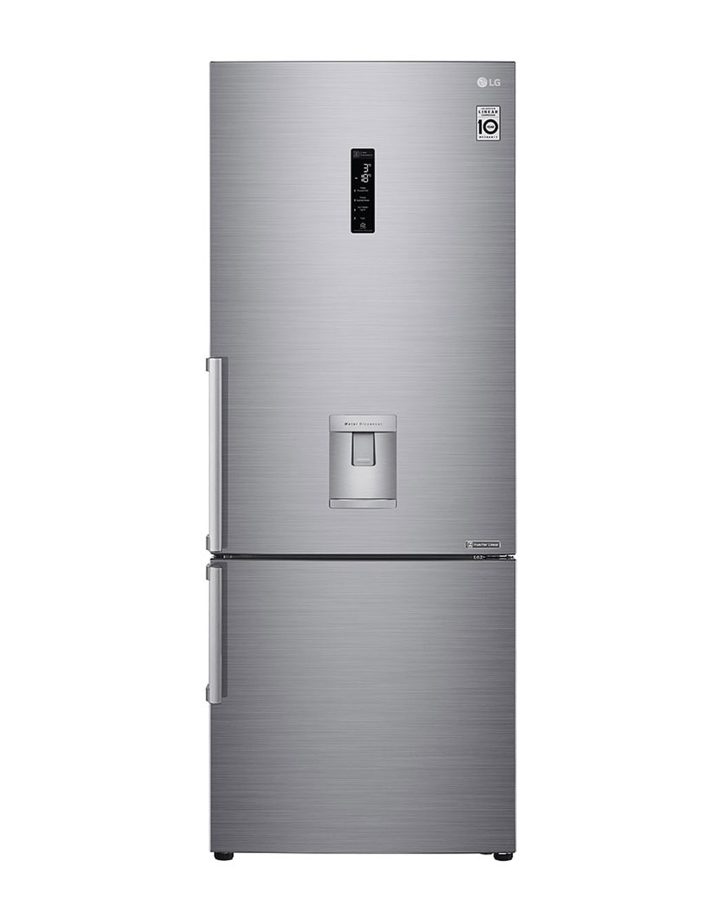2024 LG Bottom Mount Refrigerator, Platinum Silver | LG UAE