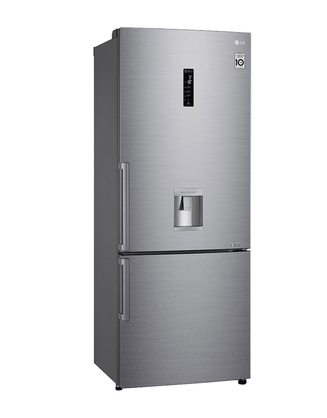 2024 LG Bottom Mount Refrigerator, Platinum Silver | LG UAE