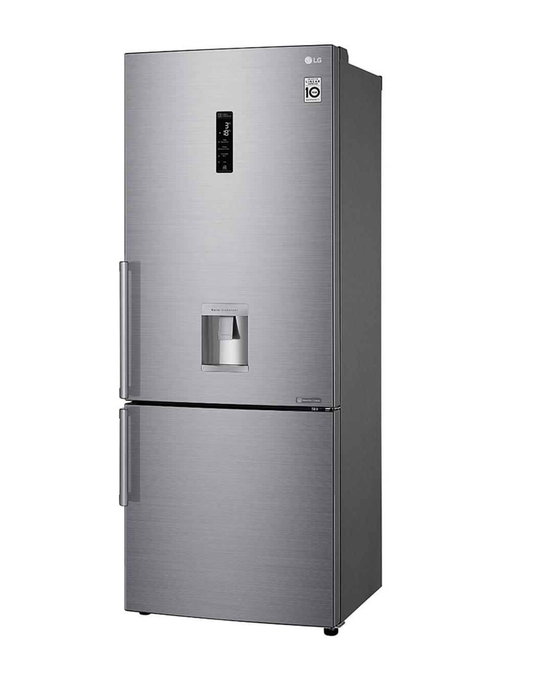 2024 LG Bottom Mount Refrigerator, Platinum Silver | LG UAE