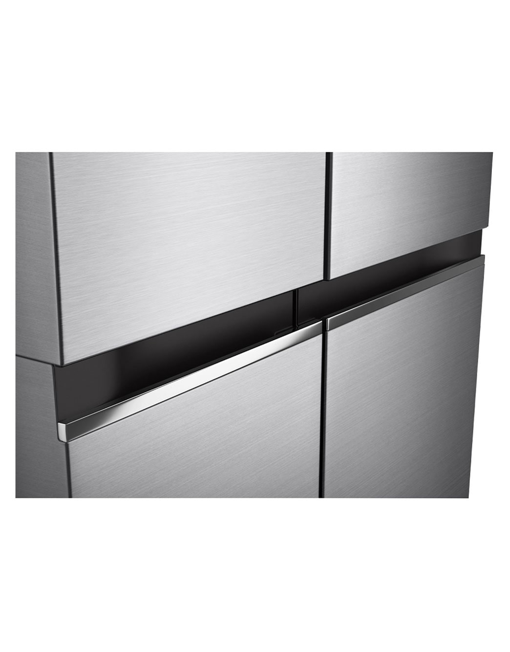 LG Double Door Refrigerator, 647L, Platinum Silver | LG UAE