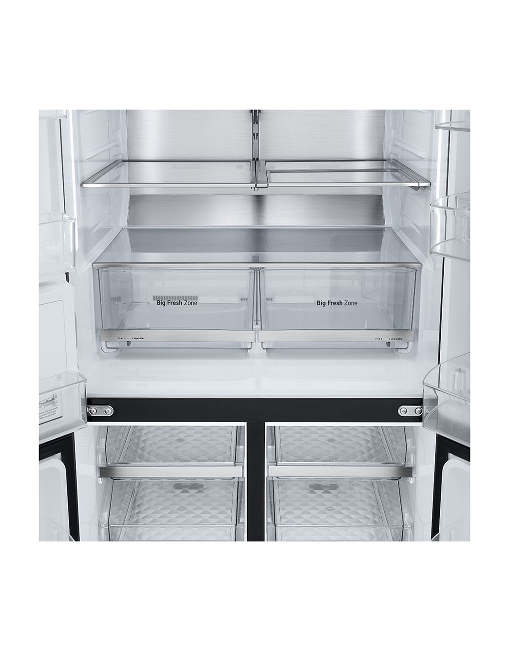 LG Black Glass InstaView Door-in-Door™ Fridge, 2024 | LG UAE