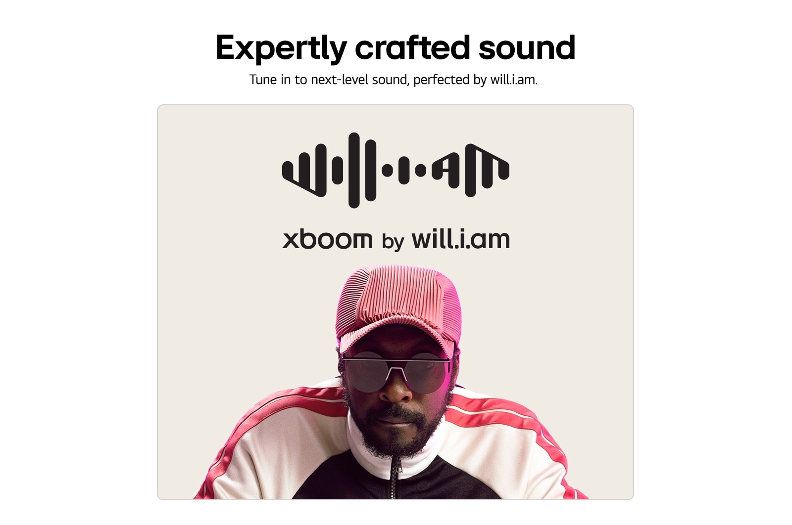 New LG XBOOM STAGE301 Speaker tuned by will.i.am l LG UAE