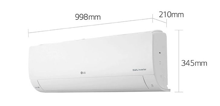 LG DUALCOOL AC 1.5 Ton, Faster Cooling, Energy Saving, Less Noise | LG UAE