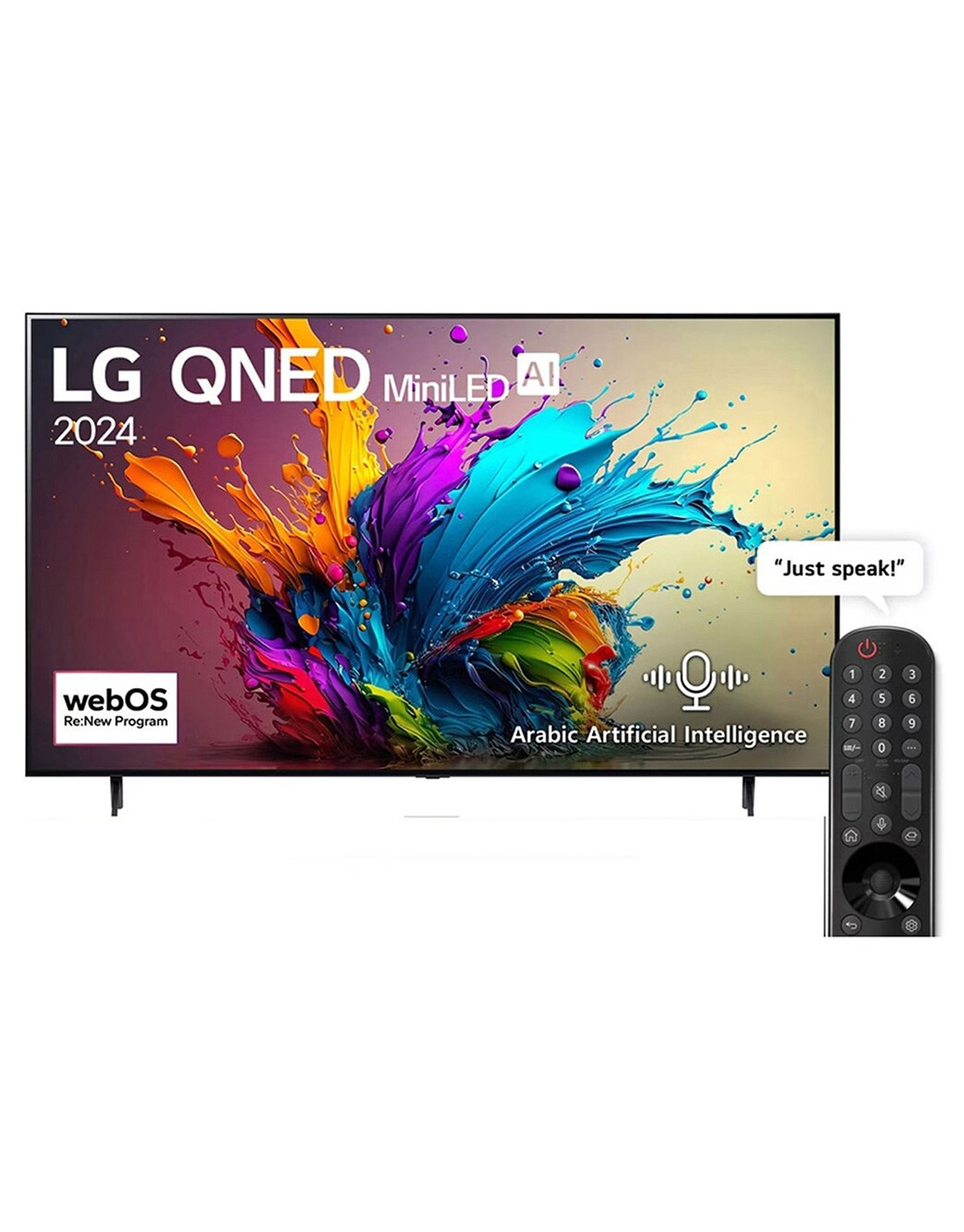 75 Inch 4K Smart TV webOS24 2024 - MiniLED QNED90 | LG UAE