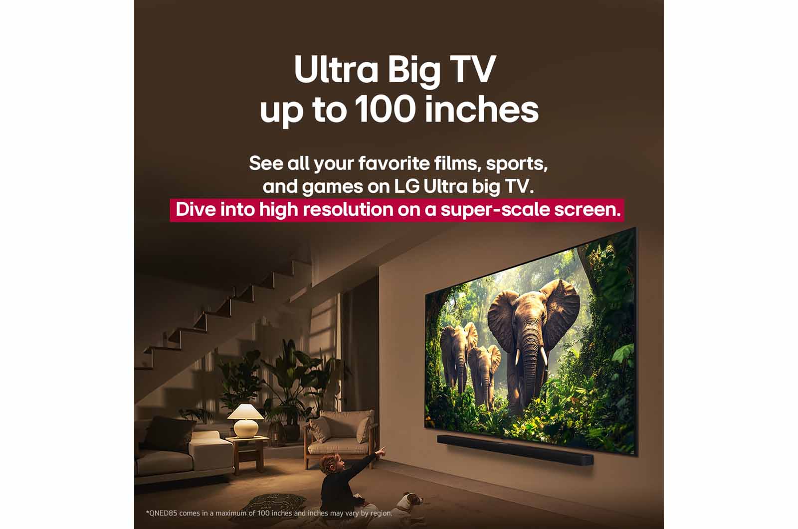 86 Inch LG QNED AI QNED86 4K Smart TV, 2025 l LG UAE